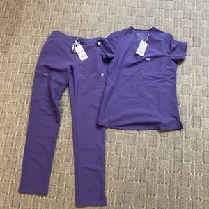 Figs | Tops | Figs Scrub Set Purple Shadow | Poshmark